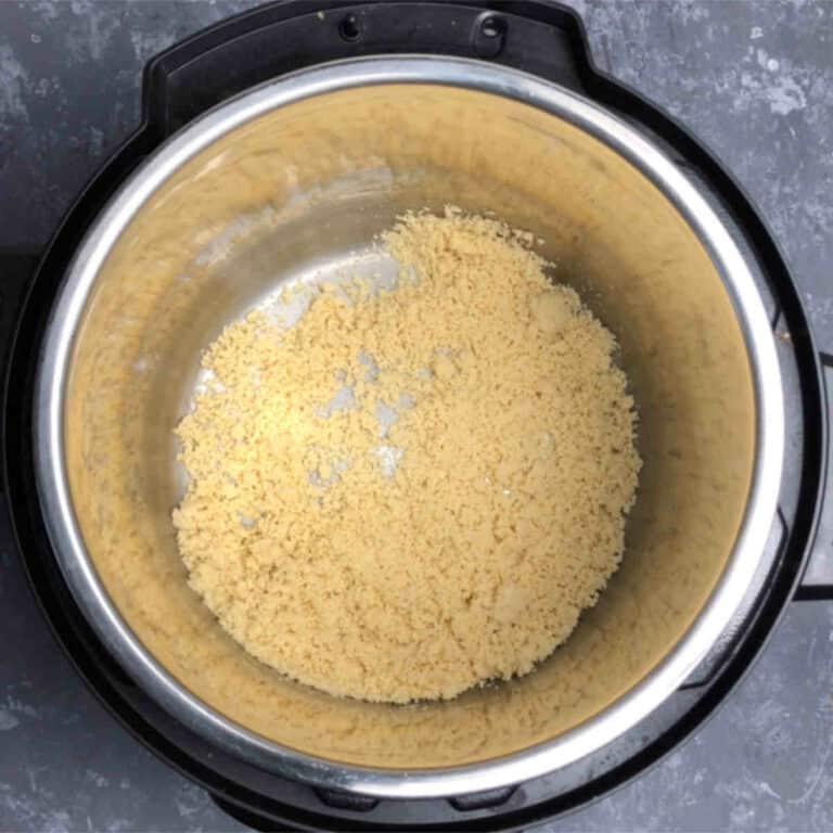 Instant Pot Badam Halwa (with almond meal/flour) - Easy Indian Cookbook