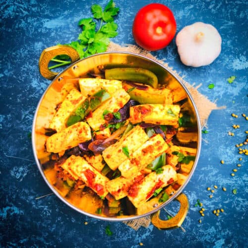 Paneer Sabzi / Quick Paneer Sabji (15 Minutes) - Easy Indian Cookbook