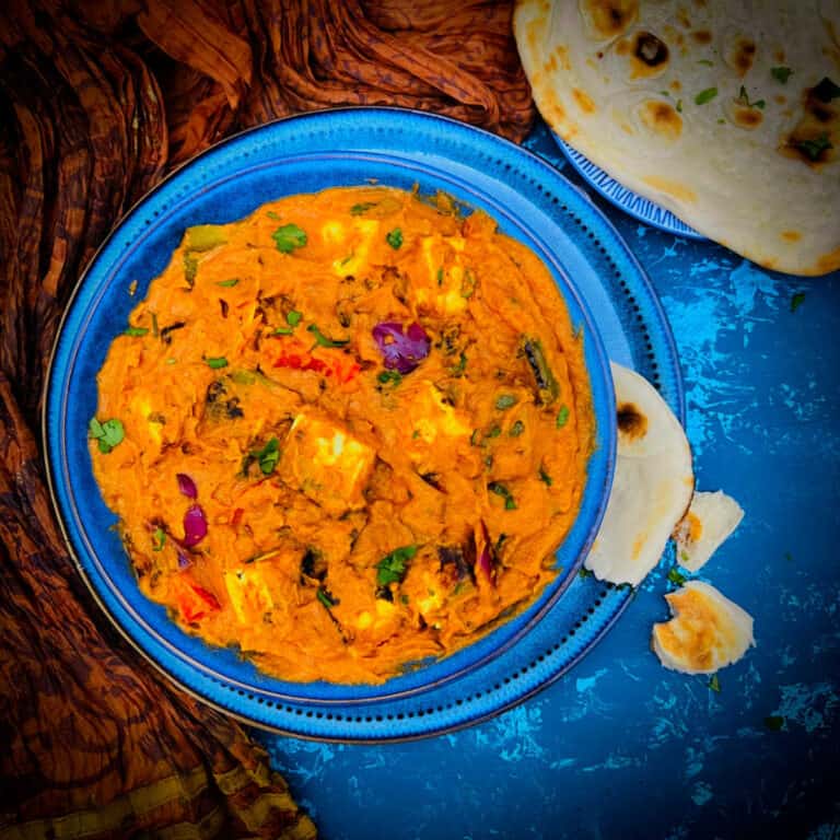 Paneer Sabzi / Quick Paneer Sabji (15 Minutes) - Easy Indian Cookbook