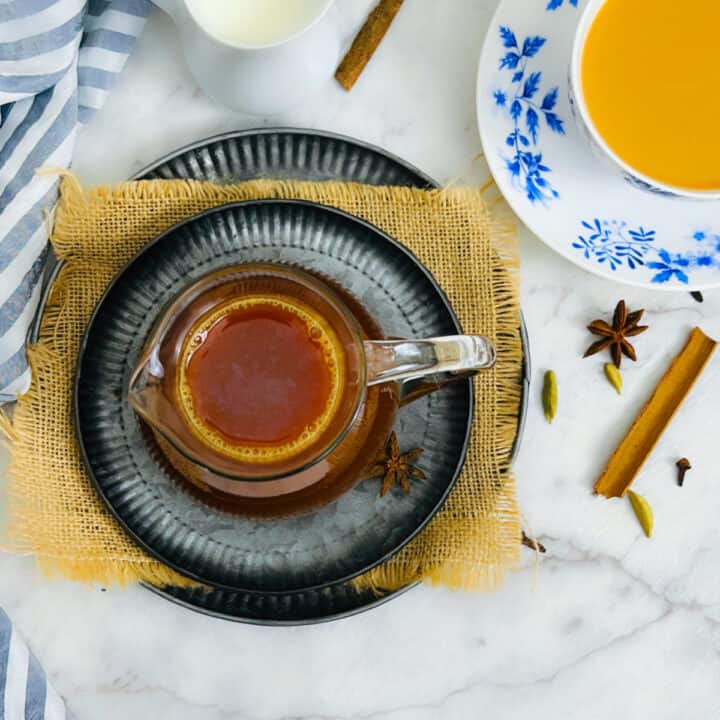 Homemade Chai Concentrate Recipe - Easy Indian Cookbook