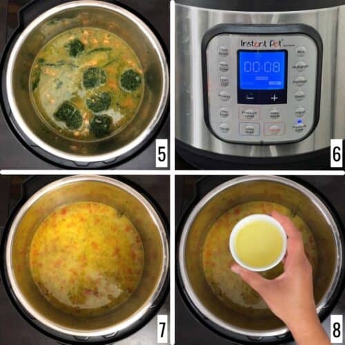 Spinach Dal (Dal Palak Recipe) - Easy Indian Cookbook