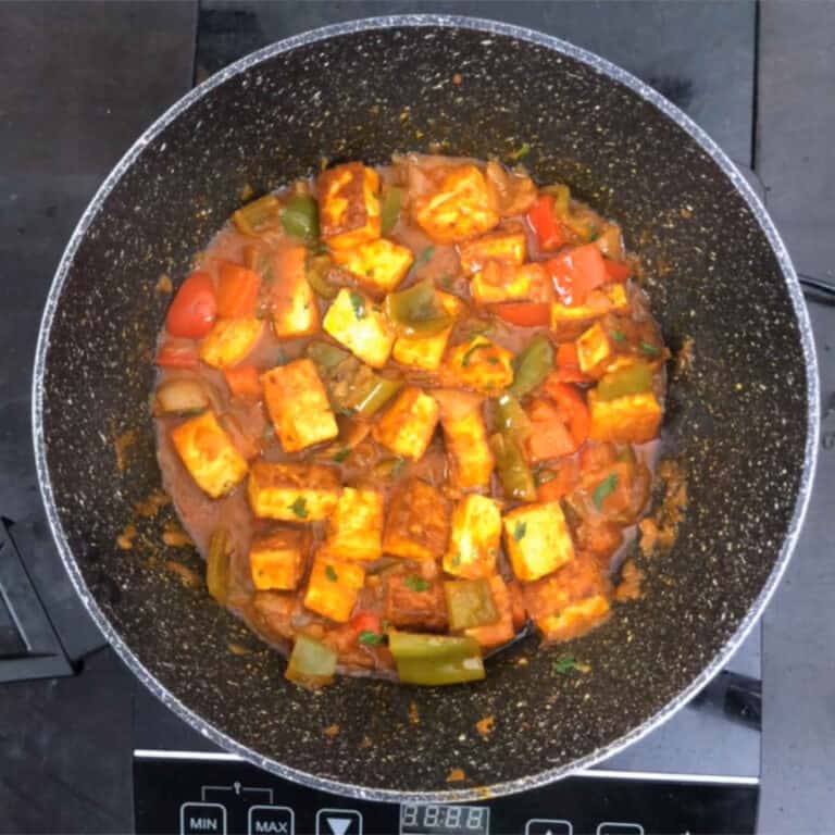 Paneer Sabzi / Quick Paneer Sabji (15 Minutes) - Easy Indian Cookbook