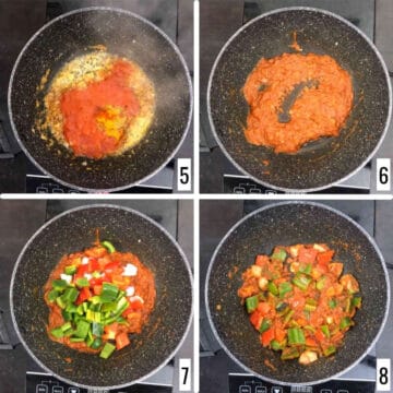 Paneer Sabzi / Quick Paneer Sabji (15 Minutes) - Easy Indian Cookbook