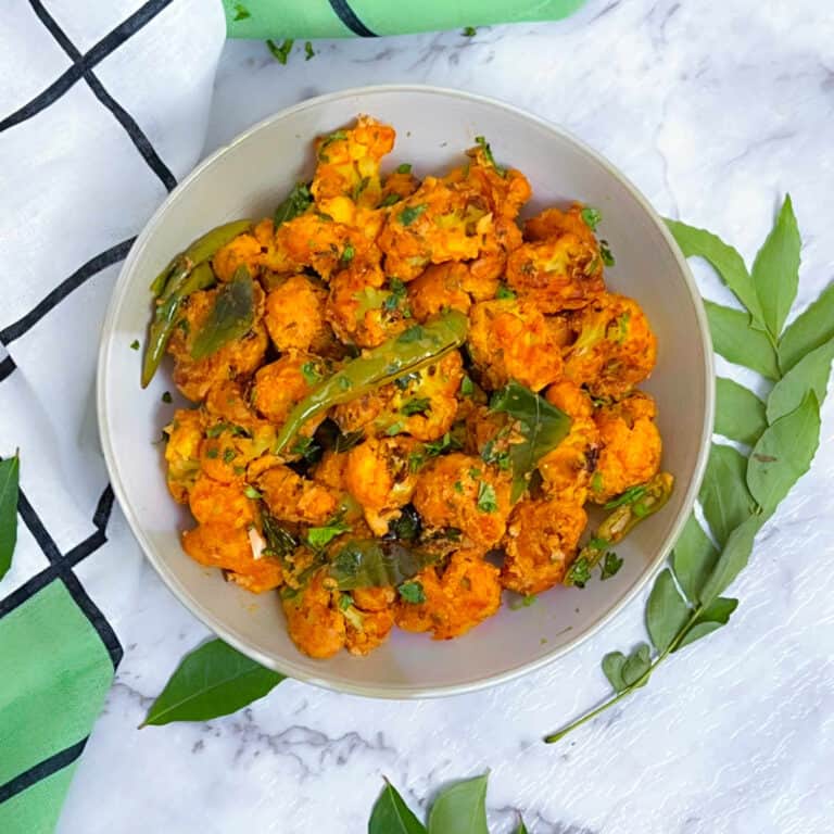 Gobi 65 (Crispy Indian Cauliflower) - Air Fryer - Easy Indian Cookbook