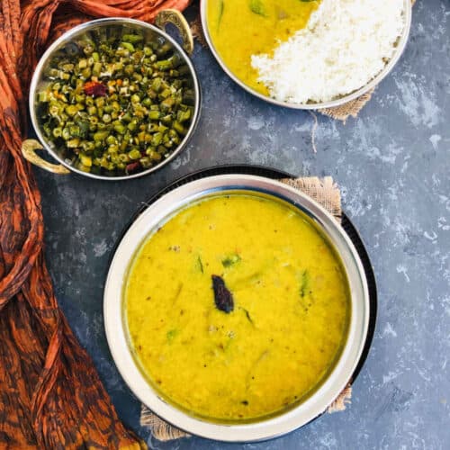 Mango Dal / South Indian Raw Green Mango Dal - Easy Indian Cookbook