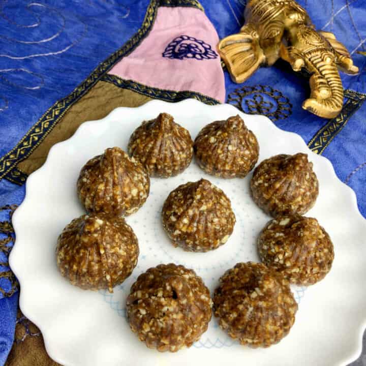 Dry Fruits Modak (No-cook recipe) - Easy Indian Cookbook