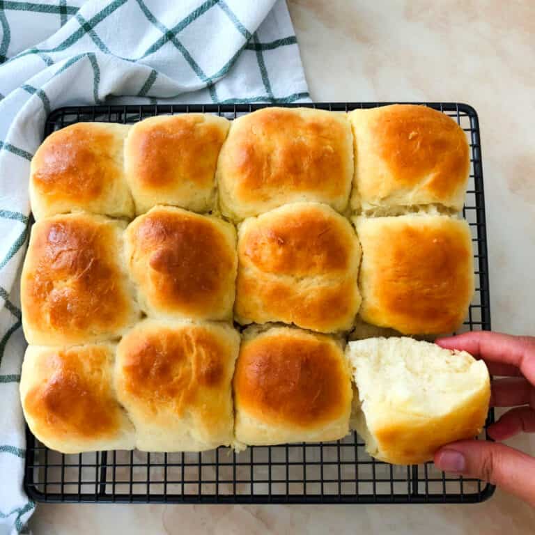 Ladi Pav Recipe (Eggless Dinner Rolls) - Easy Indian Cookbook