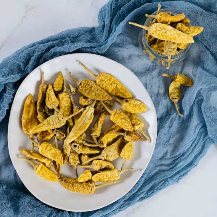 Sun-Dried Curd Chilli - Easy Indian Cookbook
