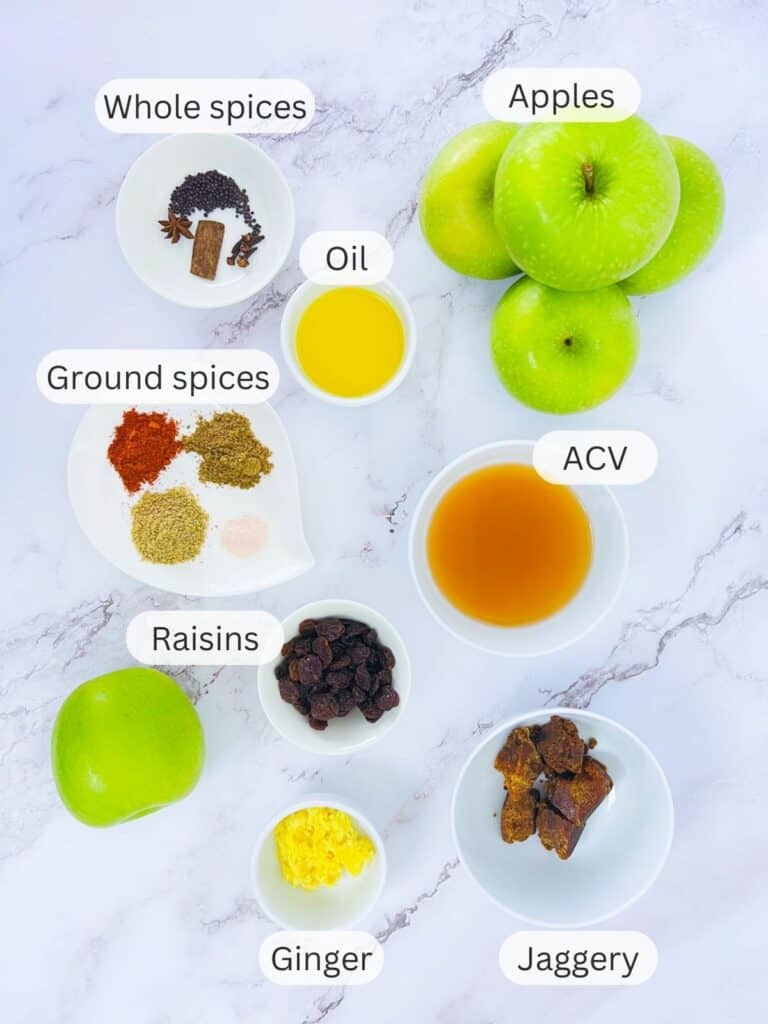 Easy Apple Chutney Recipe - Easy Indian Cookbook