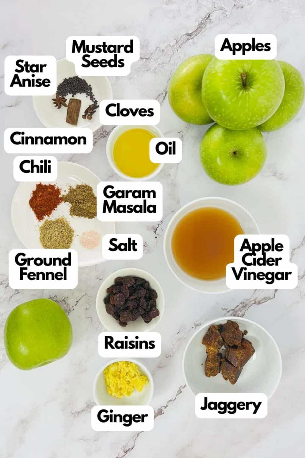 Easy Apple Chutney Recipe - Easy Indian Cookbook
