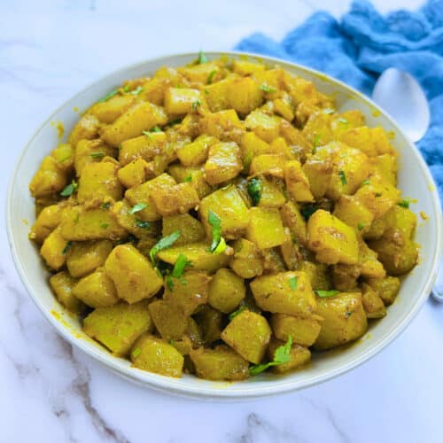 Pan-Fried Chayote Squash / Chow Chow Sabzi - Easy Indian Cookbook
