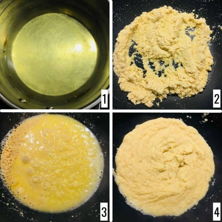 Halwa Puri (Sooji Ka Halwa, Poori, and Sukhe Chanay) - Easy Indian Cookbook