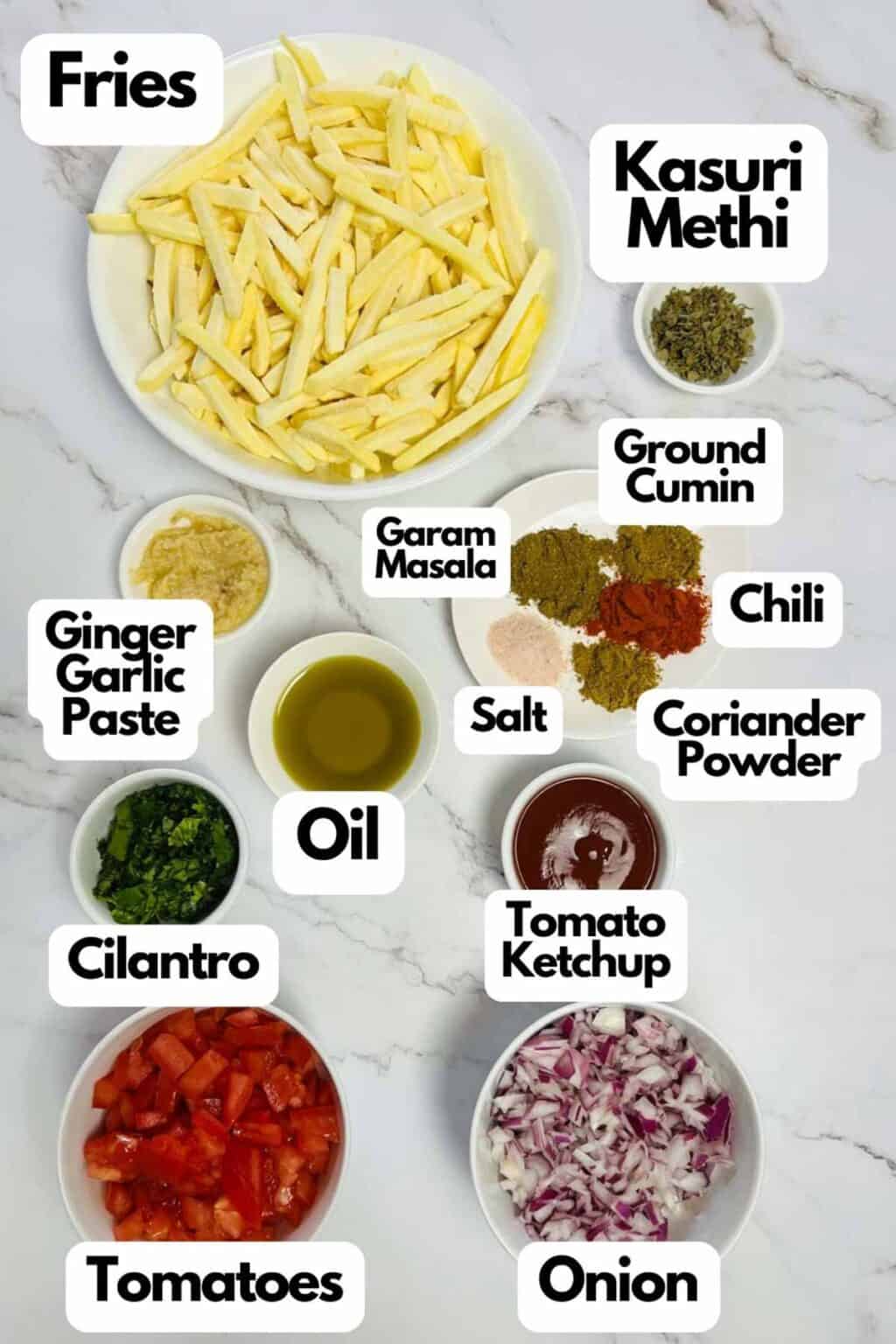 Easy Masala Fries Recipe - Easy Indian Cookbook
