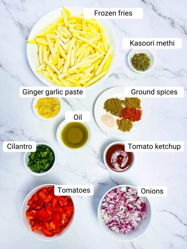 Easy Masala Fries Recipe - Easy Indian Cookbook