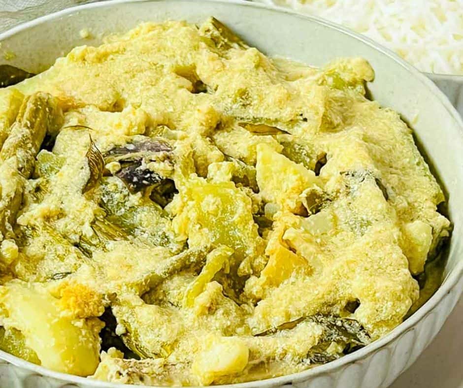 Avial Recipe (Mixed Vegetable Curry) - Instant Pot - Easy Indian Cookbook