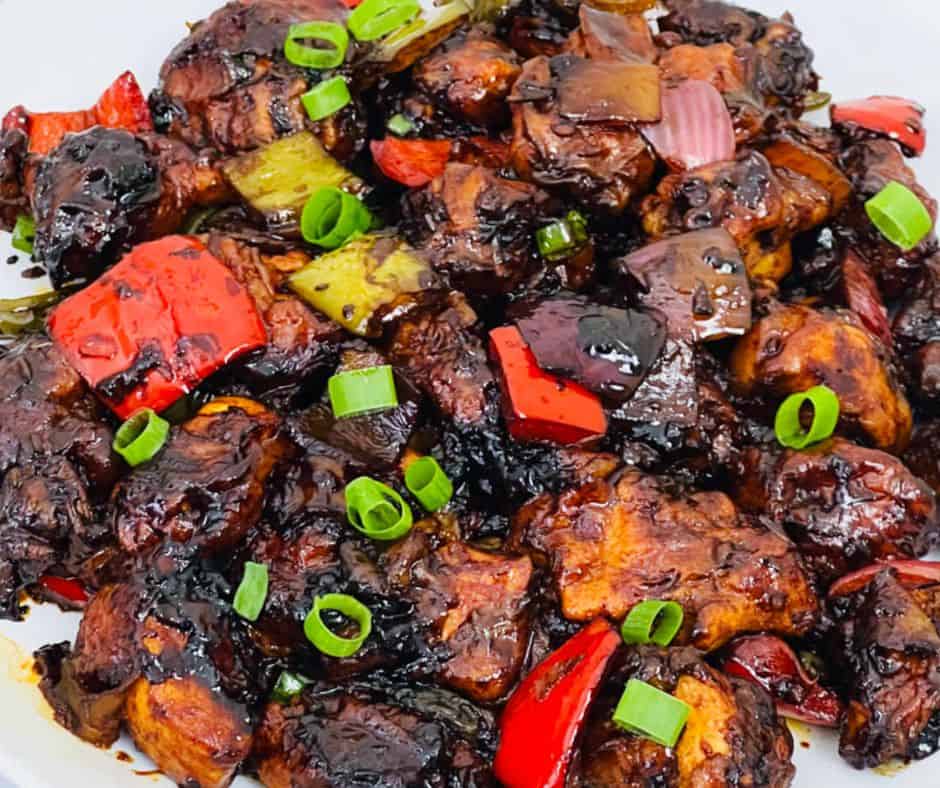 Chilli Chicken (Indo-Chinese Style Chili Chicken) - Easy Indian Cookbook