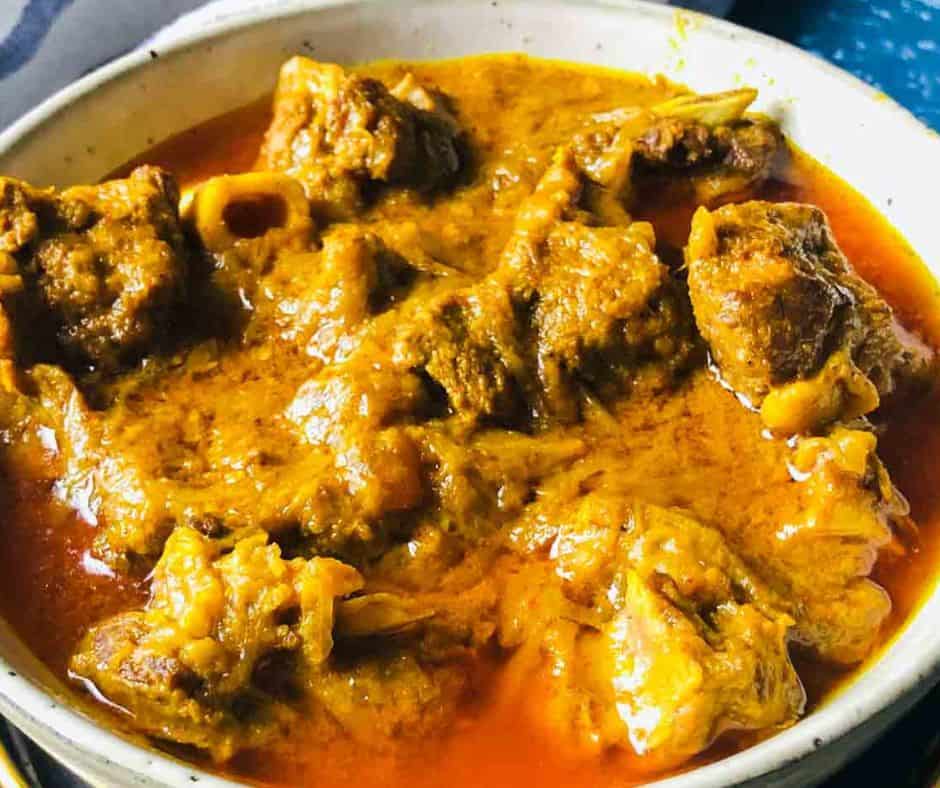 Mutton Curry Hyderabadi Style